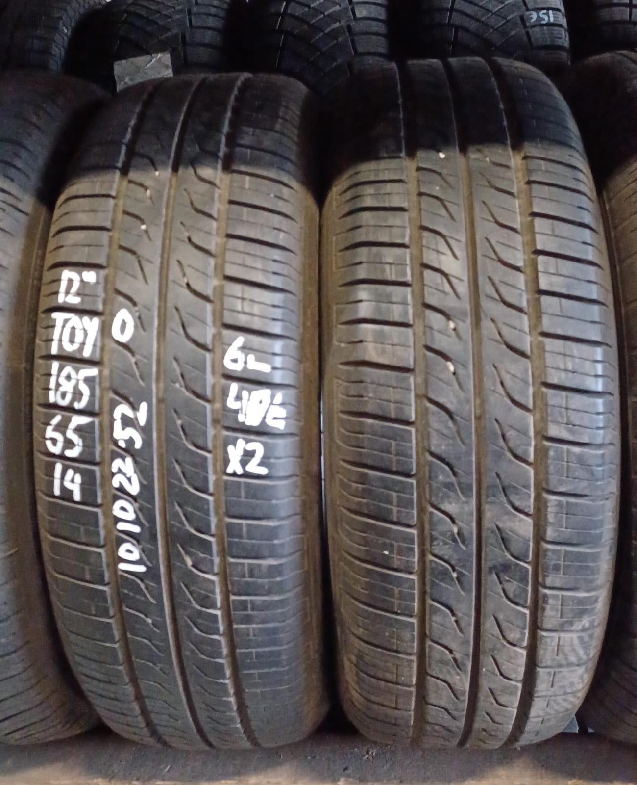 k 185/65R14 Toyo 6mm kesä/ K5 - Rengaskirppis
